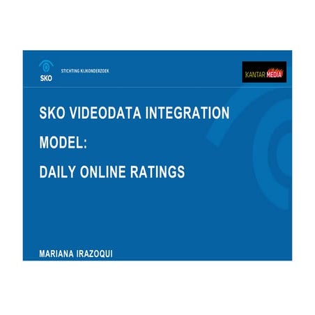 SKO Videodata Integration | PDF