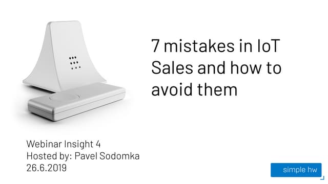 7 Mistakes In Iot Sales And How To Avoid Them Pdf
