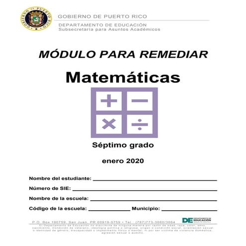 7mo matematicas | PDF