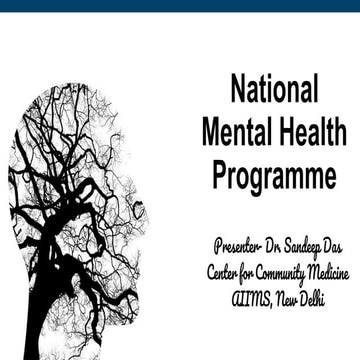 National mental health program (NMHP) | PPTX
