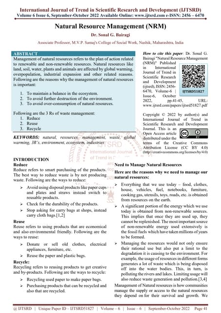 From Unsustainable Development to Sustainable Development | PPT ...