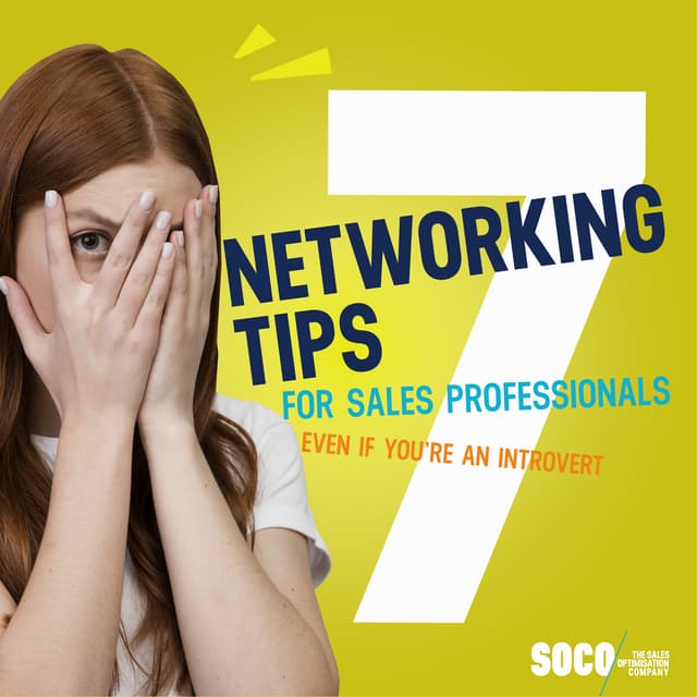 7 Networking Tips for Sales Professionals Even If You're An Introvert | PDF