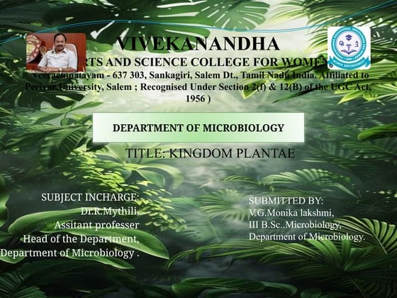 Plant kingdom class 11 | PPTX