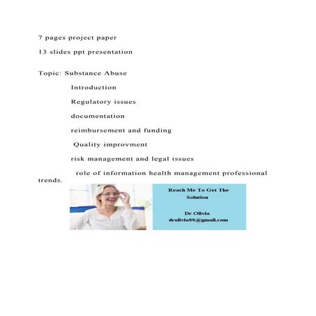 7 pages project paper13 slides ppt presentationTopic Subs | PDF