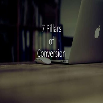 7 Pillars of Conversion Presentation | PPTX