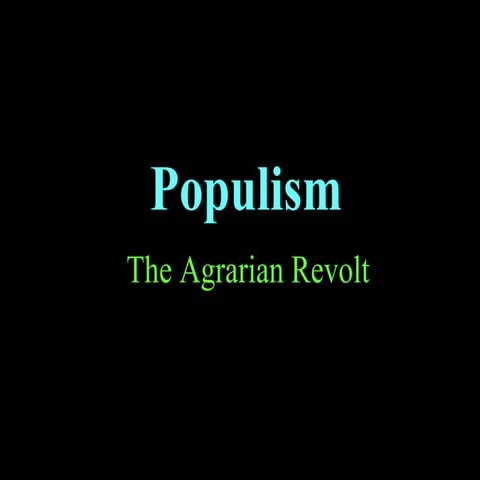 7 populism | PPT