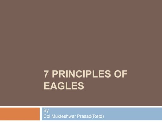 Lessons From The Life Of An Eagle | PDF | Birdwatching | Hobbies ...
