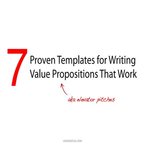 Value Propositions Templates | PDF