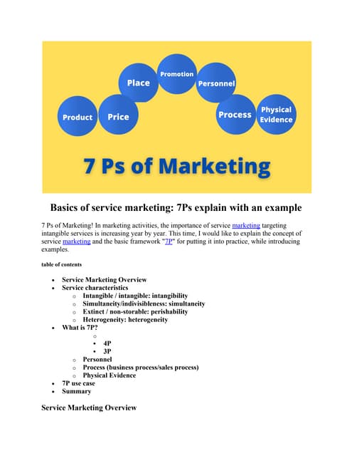 Marketing mix | PPT