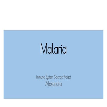 Malaria | PPT