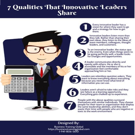 7 qualities that innovative leaders share | PDF