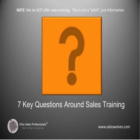 An introduction to sales | PDF
