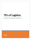 7 rs of logistics