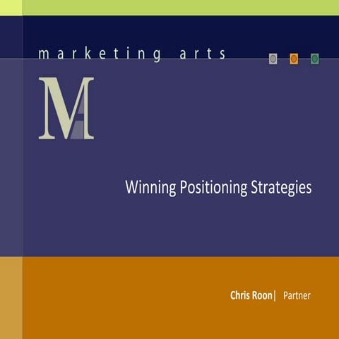 7 Rules Of Great Positioning | PPT
