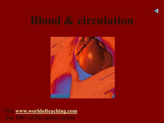 The Heart Science 7th class powerpoint presentation | PPT