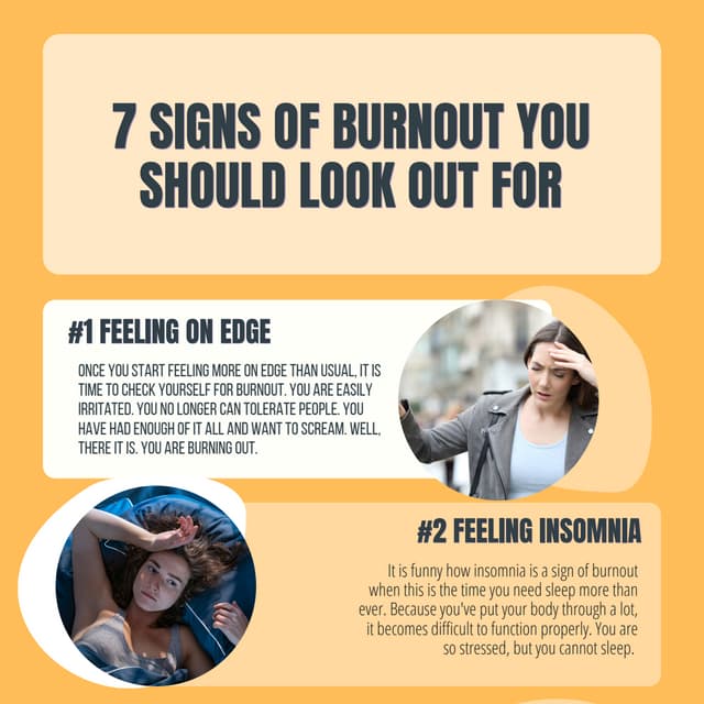 7 Signs of Burnout You Should Look Out For | PDF