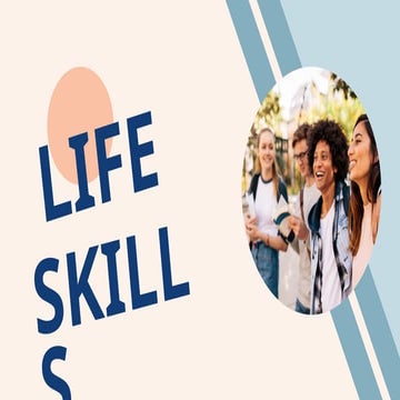 7 Soft Skills for Students Educational Presentation in Orange Navy and ...