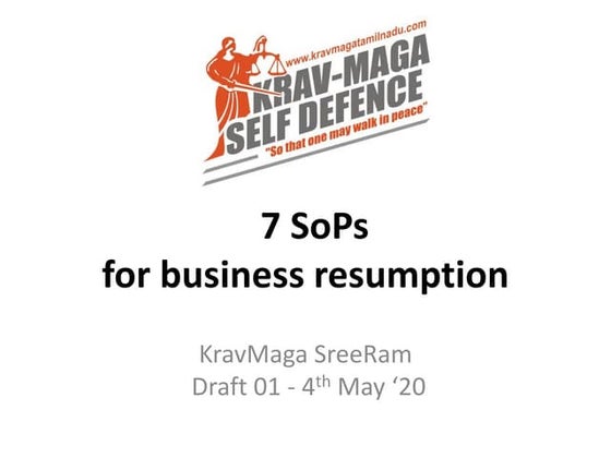 Covid 19 action plan - Operation Resumption Plan (Retail sector) | PPT ...