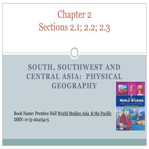 Geography of Asia | PPTX