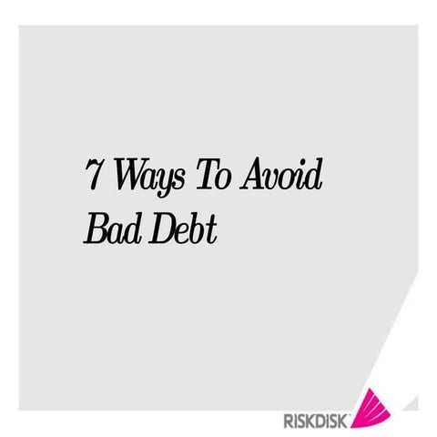 7 Steps For Avoiding Bad Debts | PPT