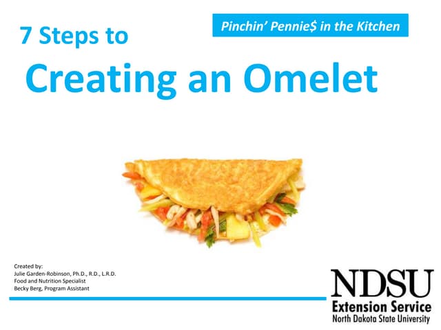 How to make an omelet with very basic understanding | PPTX