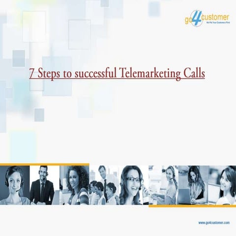 7 steps to successful telemarketing calls | PPT