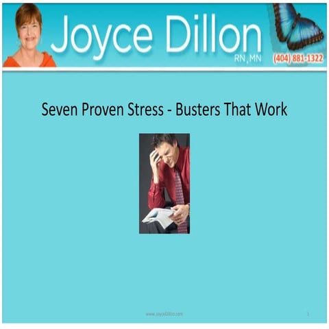 Seven Proven Stress - Busters That Work | PPTX