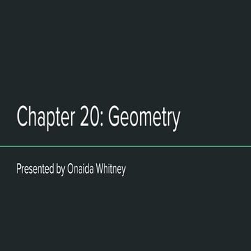 Chapter 20 | PPT
