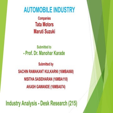 Tata motor's | PPTX