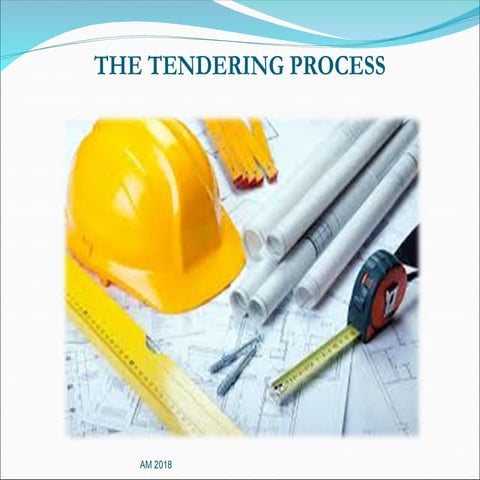 construction management Tender Process.ppt