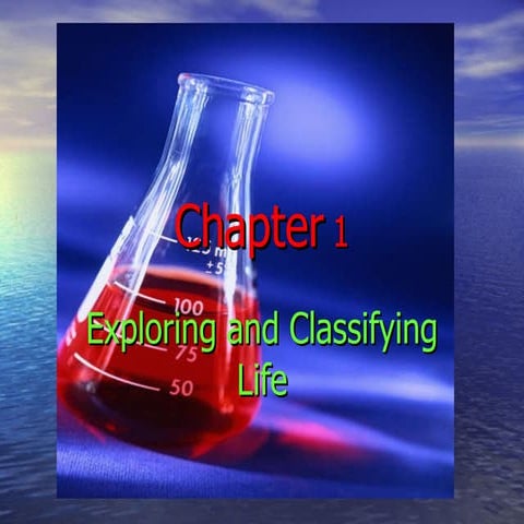 Chapter 1- scientific method, classification | PPT