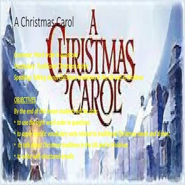 7th A Christmas Carol.pptx seventh grade | PPTX