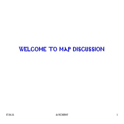 7th april map discussion | PDF