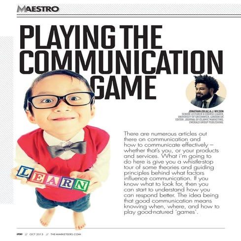 Communication Skills Game | PPTX