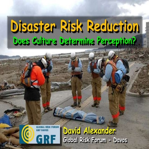 Culture and Disasters | PPTX