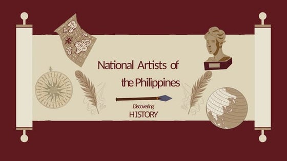 NATIONAL ARTISTS OF THE PHILIPPINES | PPT