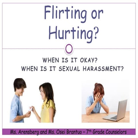 Middle School Flirting vs Hurting 2019.pptx