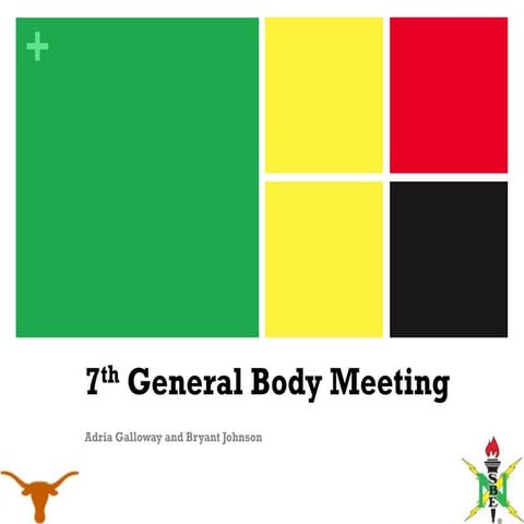 7th general body meeting v2 | PPTX