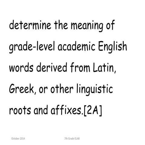 7th Grade ELAR Standarsssssssssssssssssds.pptx