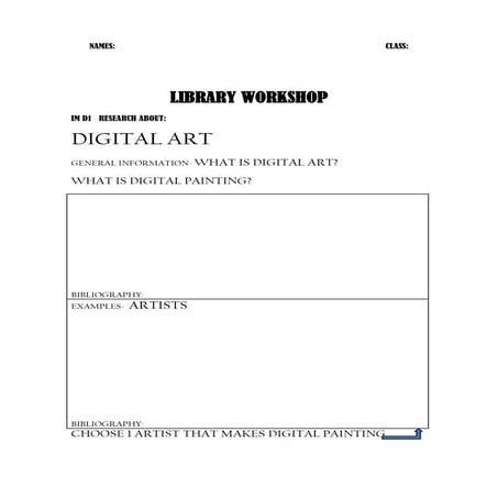 7 th library workshop digital art | DOCX