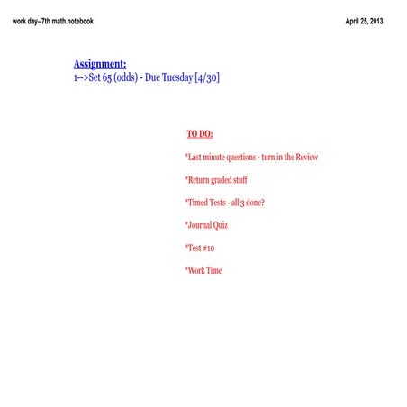 7th math c2 -april 26 | PPT