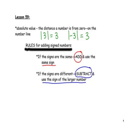 7th Math (C2) - L59--March13 | PDF
