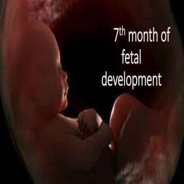 7th month of fetal development according to ayurveda.pptx