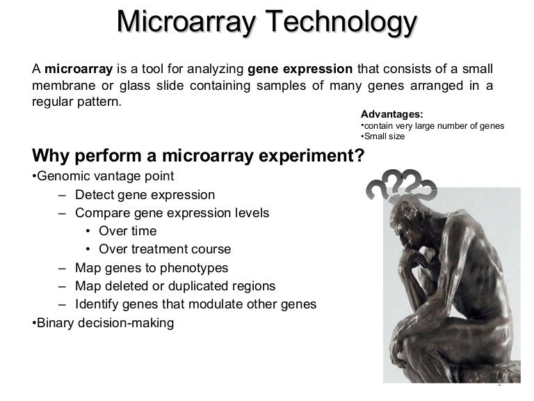 Microarray Data Analysis 