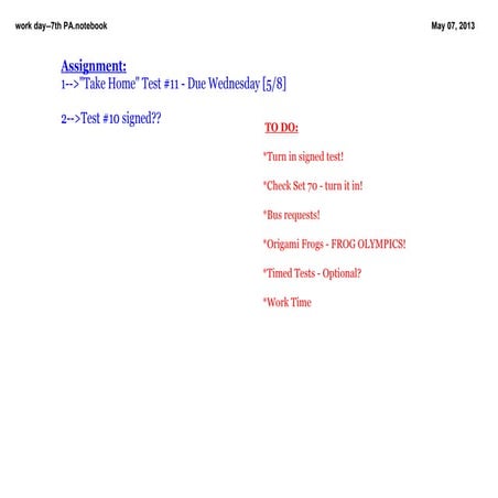 7th pre algebra -may 7 | PPT