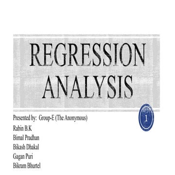 Reporting a single linear regression in apa | PPT