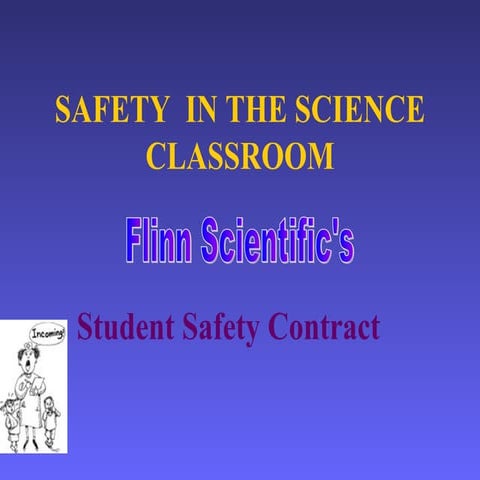 7th safety in the science classroom2007 2008 (1) | PPT