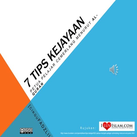 7 tips kejayaan | PPTX