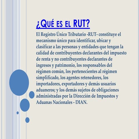 El rut | PPTX