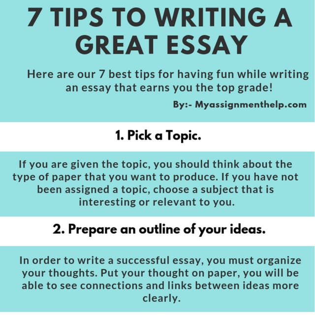7 tips to writing a great essay | PDF